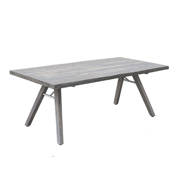 Sturdy Bar Table Black Brush Finish - Q-furniture