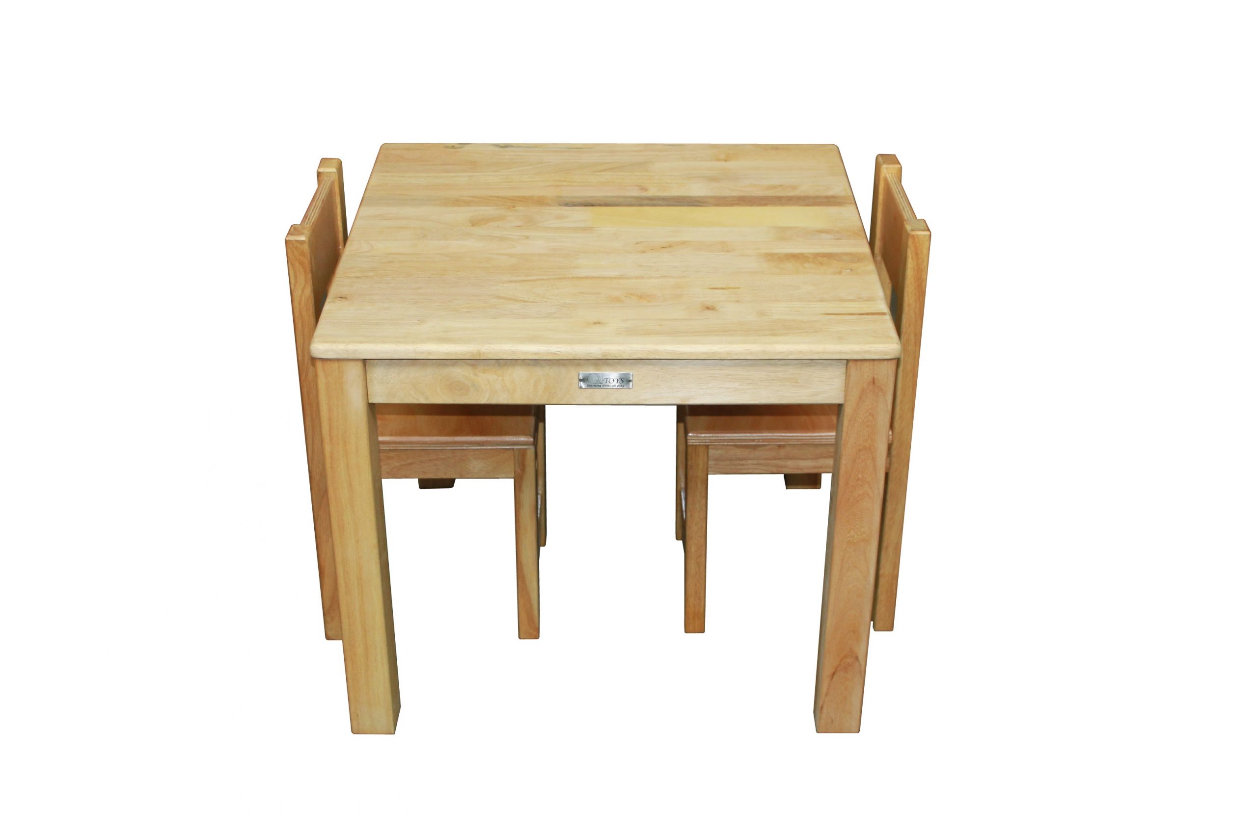 Solid Timber Table with 2 Standard Chairs - Q-furniture